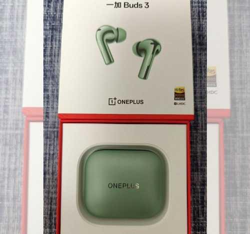 Наушники oneplus buds 3 green