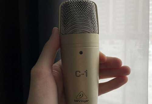 Студийный микрофон behringer c1 xlr