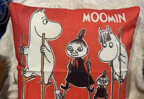 Подушка сестры мю и муми-тролли для дивана Moomin