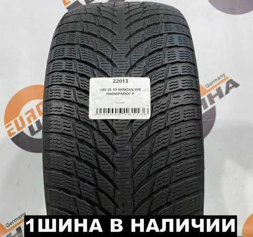 Nokian Tyres WR Snowproof P 245/35 R19 92W