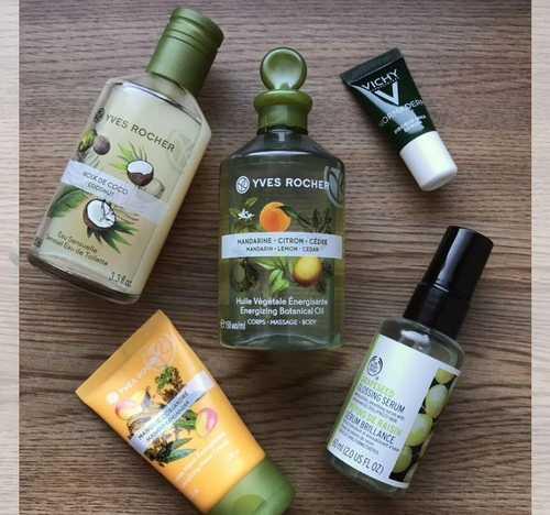 Косметика Yves Rocher, The body shop, Vichy