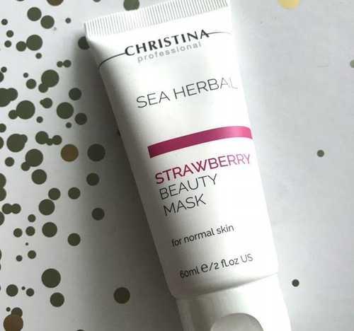 Маска для лица Christina Sea Herbal Strawberry