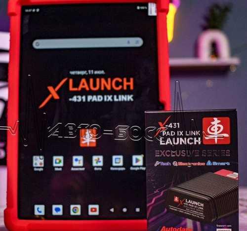 Автосканер Launch x-431 PRO black edition