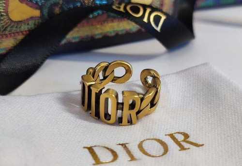 Dior Диор кольцо тяжёлый люкс спираль