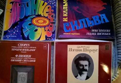 Пластинки винил разные СССР винтаж