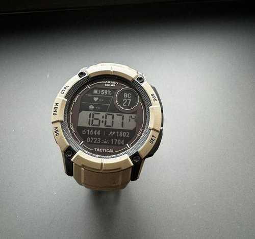 Garmin Instinct 2X Solar - Tactical Coyote Tan