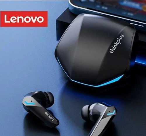 Беспроводные наушники lenovo черные