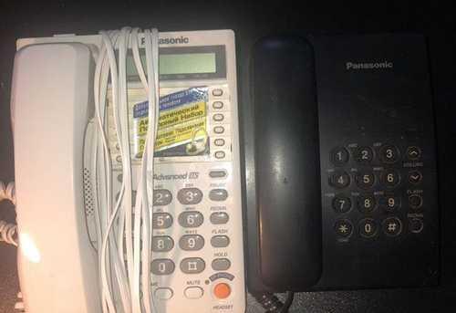 Телефон стационарный домашний кнопочный Panasonic