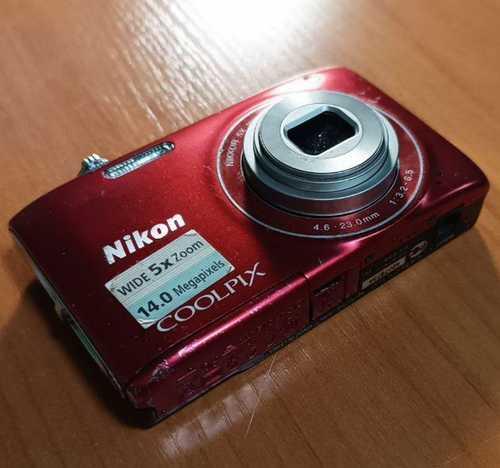 Nikon Coolpix S3100 под восстановление