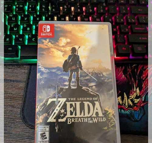 Игрa для nintendo switch Zelda Breath of the Wild