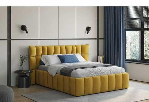 Кровать Даймант-Floor 160 Barhat Gold