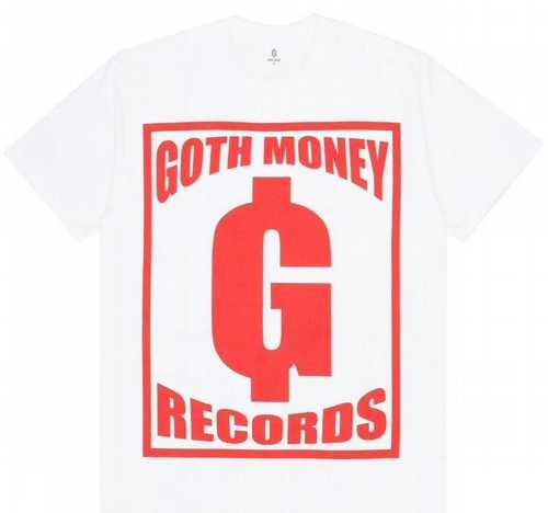 Goth money records goth luv box logo (white )
