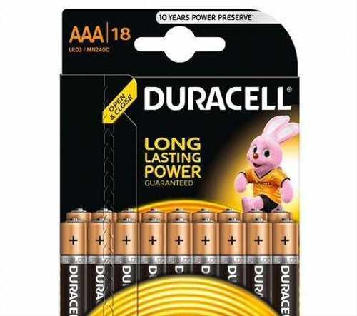 Батарейки Duracell LR03-18BL Basic AAA #200747