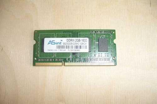 Sodimm ddr3 2GB