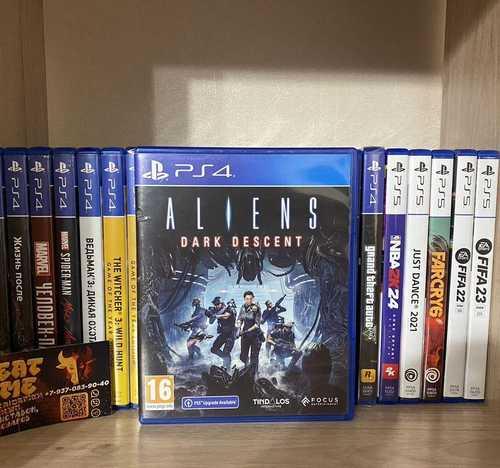 Игры PS4: Aliens: Dark Descent