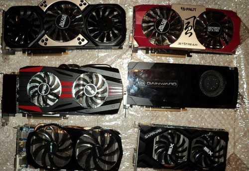 Игровые видеокарты GTX770-GTX650TI