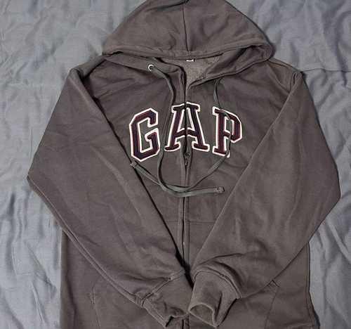 Зип худи gap серая