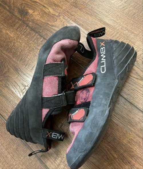 Скальные туфли climb x, под ремонт