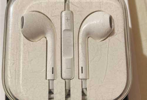 Оригинальные наушники apple earpods 3,5 мм