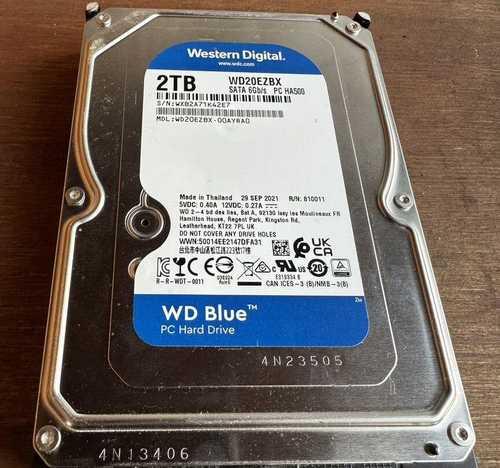 Hdd 2 tb Western Digital WD20ezbx