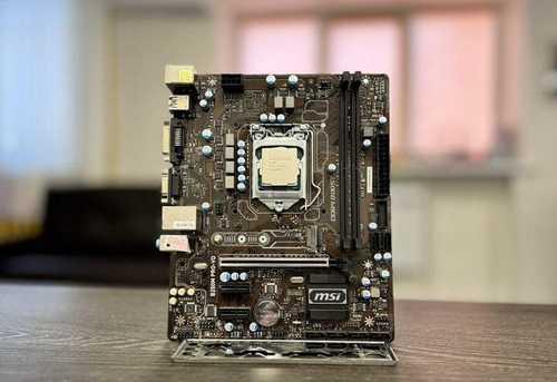 Intel Pentium G4600 + MSI B250M Pro-VD