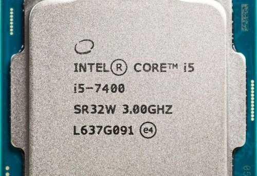 Процессор intel Core i5 7400 + Gigabyte B250