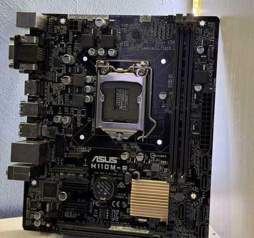 Материнская плата asus H110M-R 1151