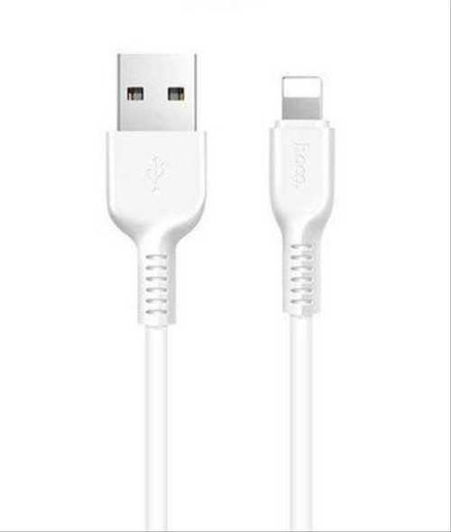 Кабель USB Lightning 2.4A hoco Premium X20, 3м, б