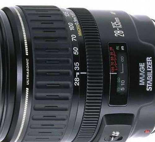 Объектив canon zoom lens ef 28-135mm