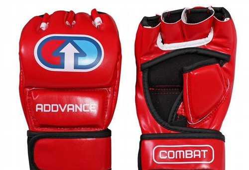 Перчатки для боевого самбо Addvance Combat красные