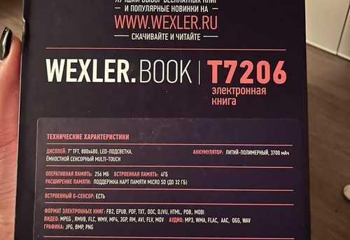 Электронная книга wexler T7206