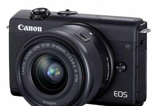 Canon EOS M200 Kit 15-45mm,Новый