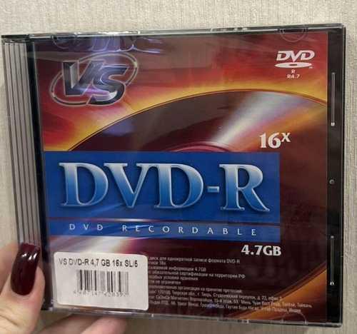 Диски dvd r