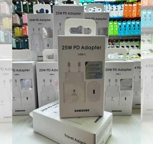 Samsung 25W PD Adapter USB-C с быстрой зарядкой