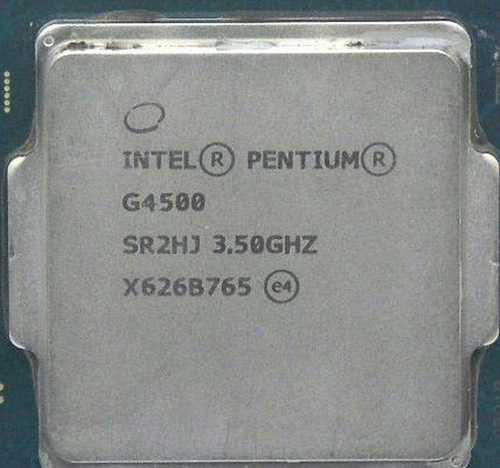 Процессор Intel Pentium G4500 3.50 GHz S-1151