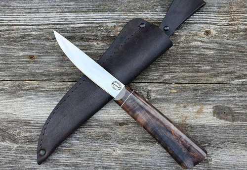 Средний якутский нож Х12мф стабилизированная карел