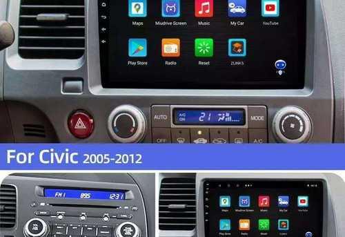 Магнитола для Honda Civic 4D 2005-2012