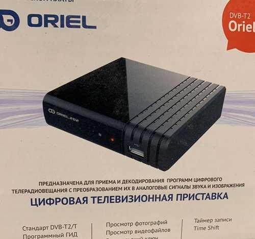 Цифровая телевизионная приставка oriel 202