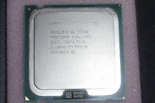 Процессор 775 Soket Pentium Dual-Core E5300 2.6/2M