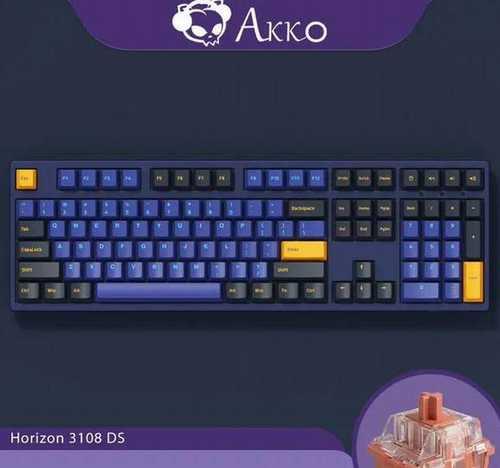 Механическая игровая клавиатура Akko 3108 DS Horiz