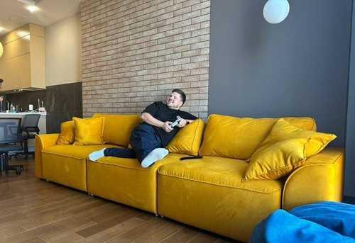 Рафаэль Слим - прямой диван-трансформер 355*115 см