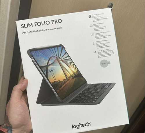 Клавиатура iPad Pro 12.9 Logitech Slim Folio Pro