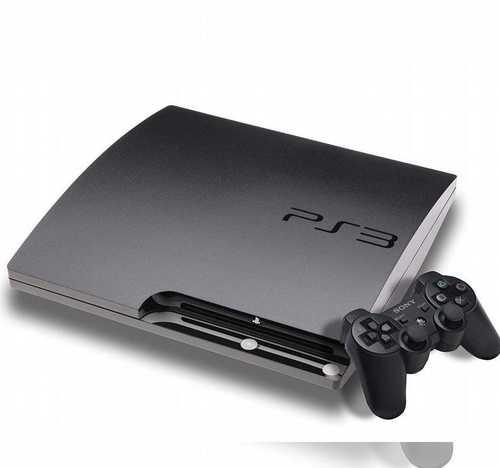 Игровая приставка ps3 slim прошитая