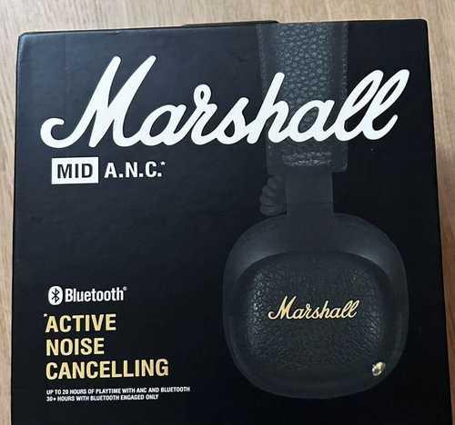 Marshall mid anc наушники