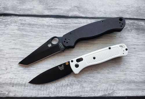 Комплект складных ножей Spyderco Tanto и Benchmade