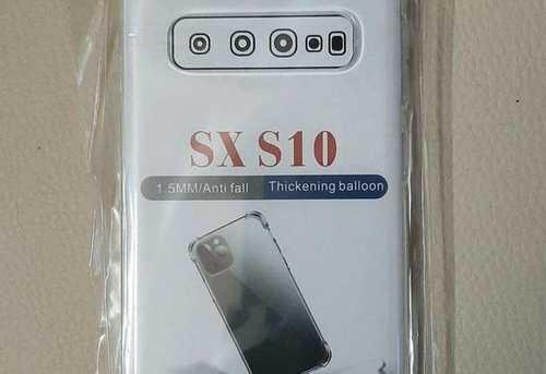 Чехол силиконовый на Samsung Galaxy S10
