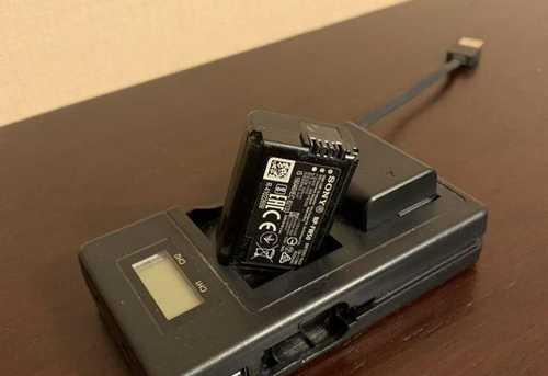 Зарядное устройство sony np-w50 + 2 аккумулятора