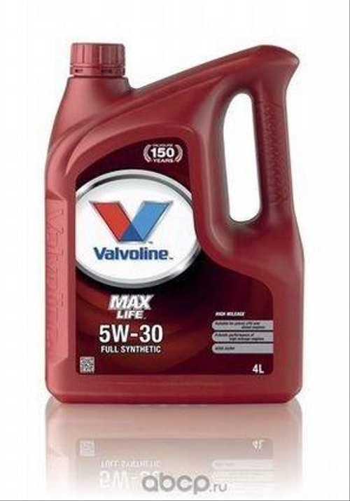 Valvoline 872370 Моторное масло maxlife 5W30 4 L S