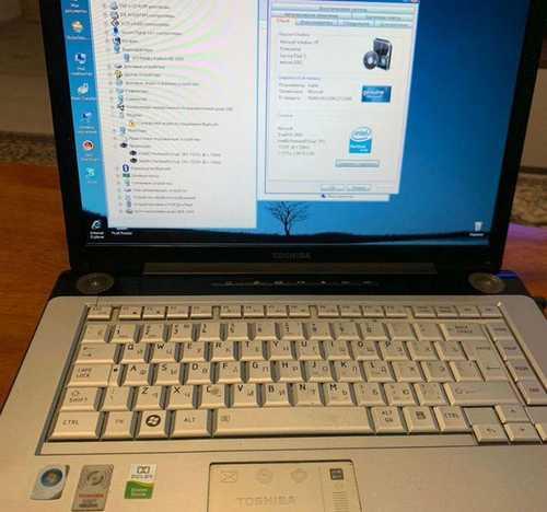 Ноутбук Toshiba Satellite A200, Windows 7