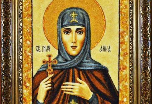 Икона из янтаря - Святая Мученица Анна Array